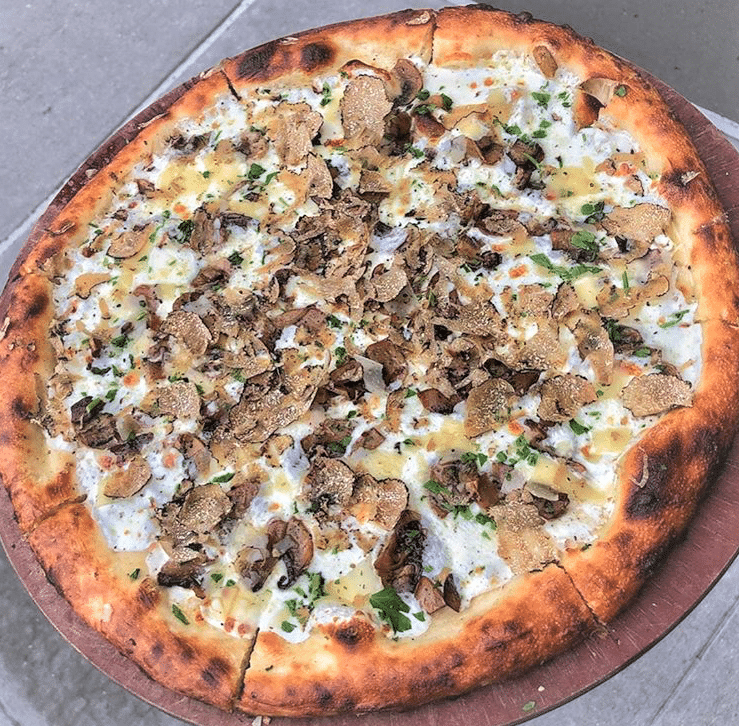 Black Truffle Pizza Bianca